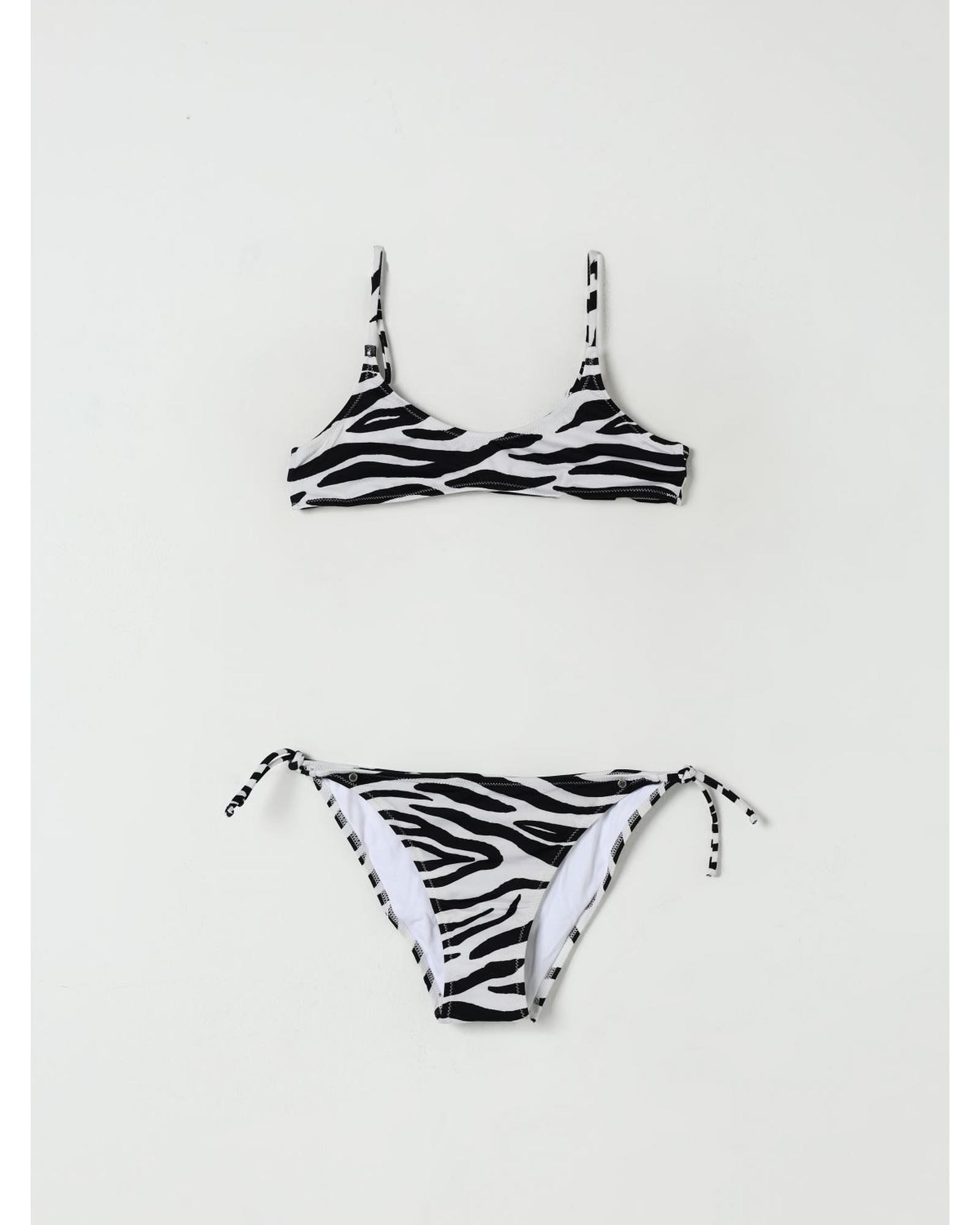 Mc2 Saint Barth Zebra Print Bikini Set Kids Multicolor One Piece | eBay